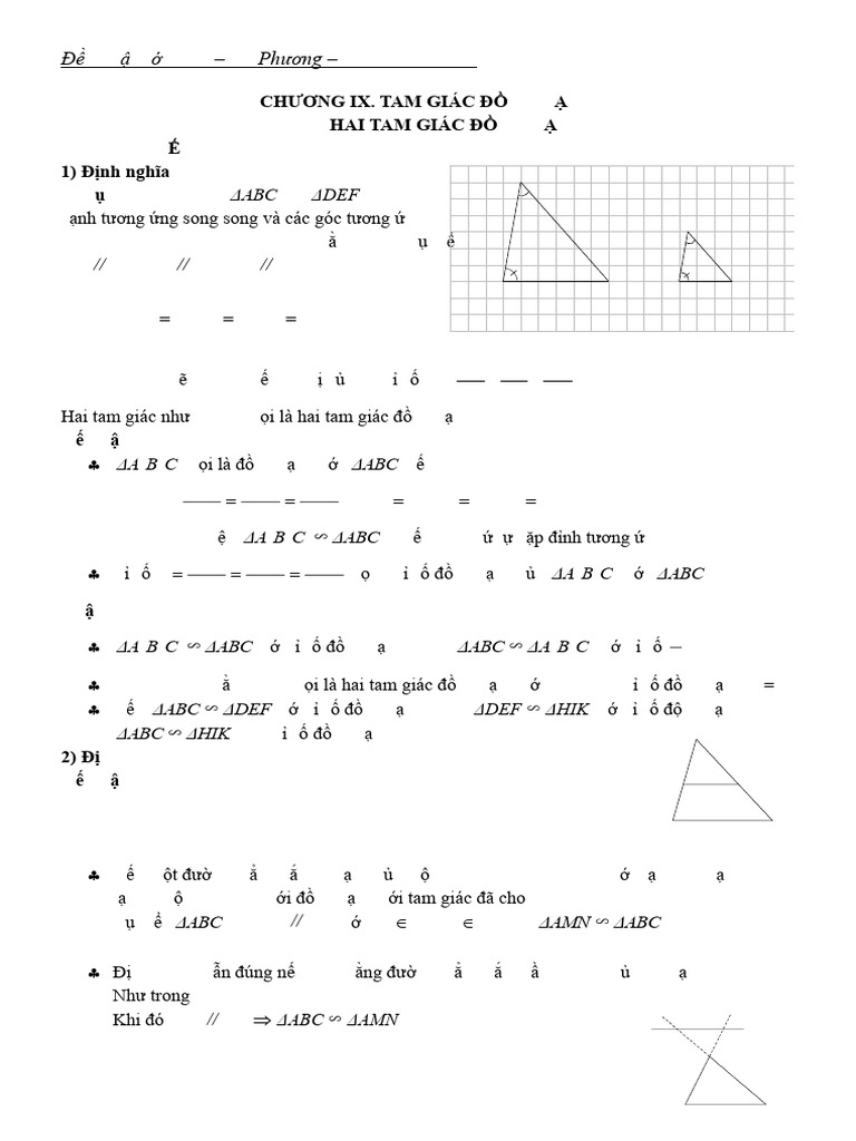 BT Tam Giác Đ NG D NG | PDF