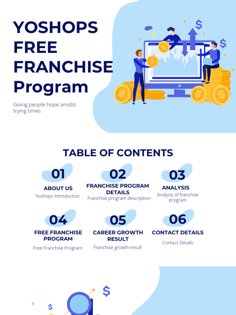 Free Franchise Program-Feb - 2023 | PDF | Franchising | Investing