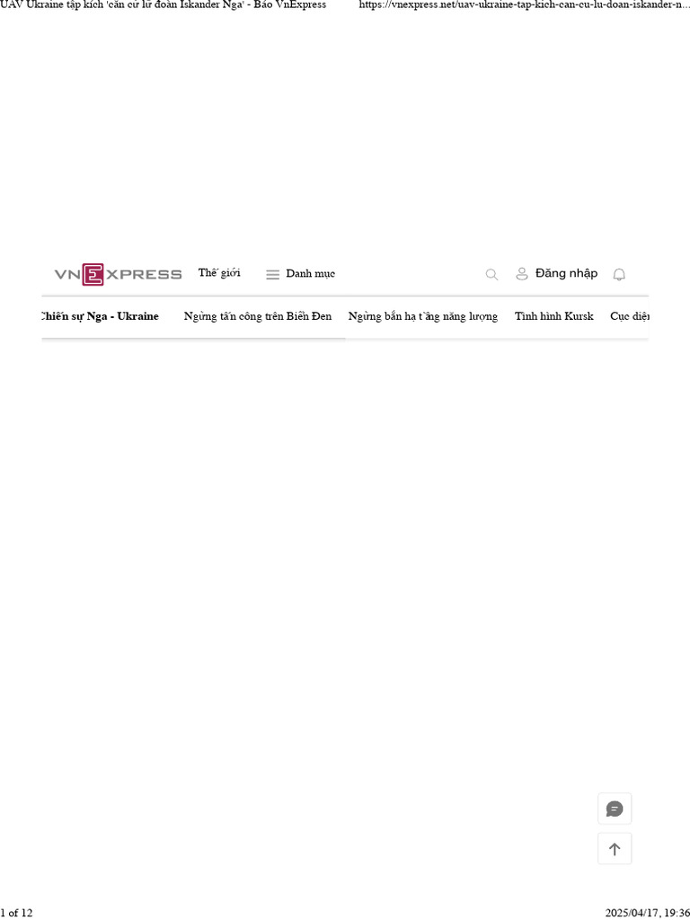 Chi Ns Nga - Ukraine: NG NH P | PDF