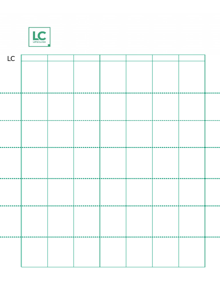 Lifeclass SOL Systematized Plan For Reading The Bible in 40 Weeks | PDF ...