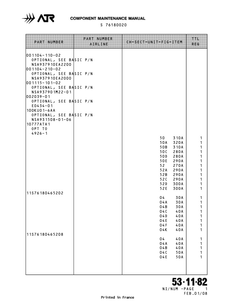 CMMM 53 11 82 Rev36 Part03 | PDF