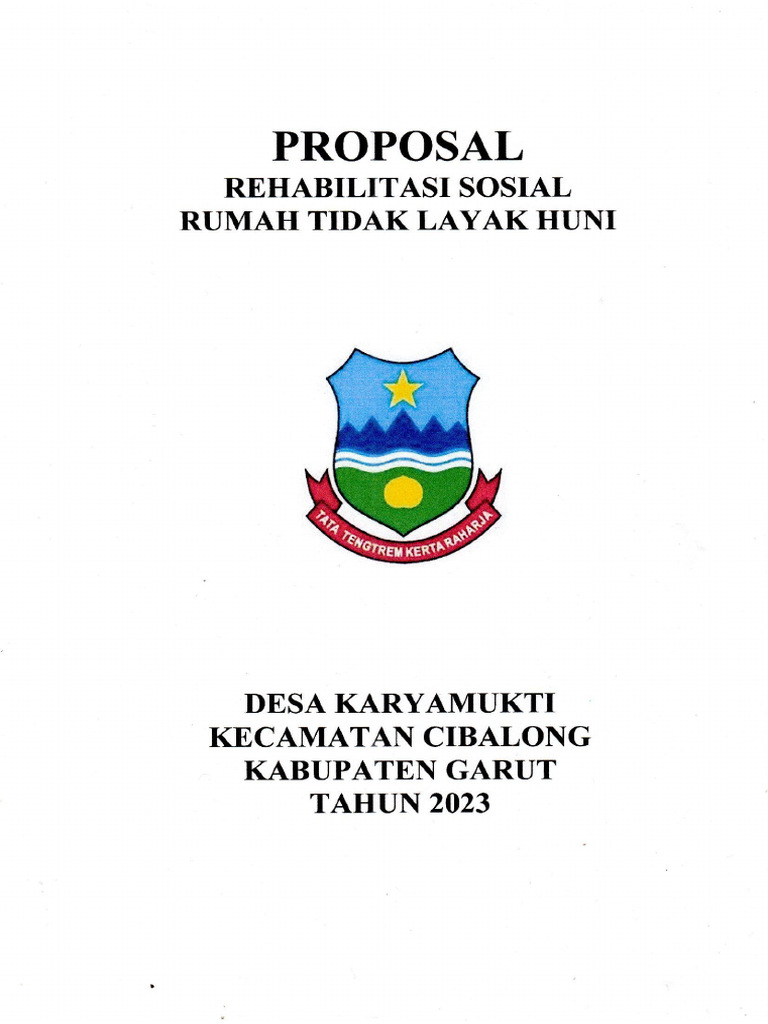 Proposal Rutilahu | PDF