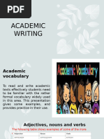 Formal Synonyms for Academic Writing | PDF | Verb