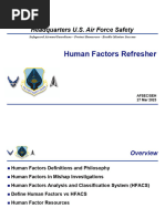 HFACS 8.0 Guide for Air Force Safety | PDF | United States Air Force