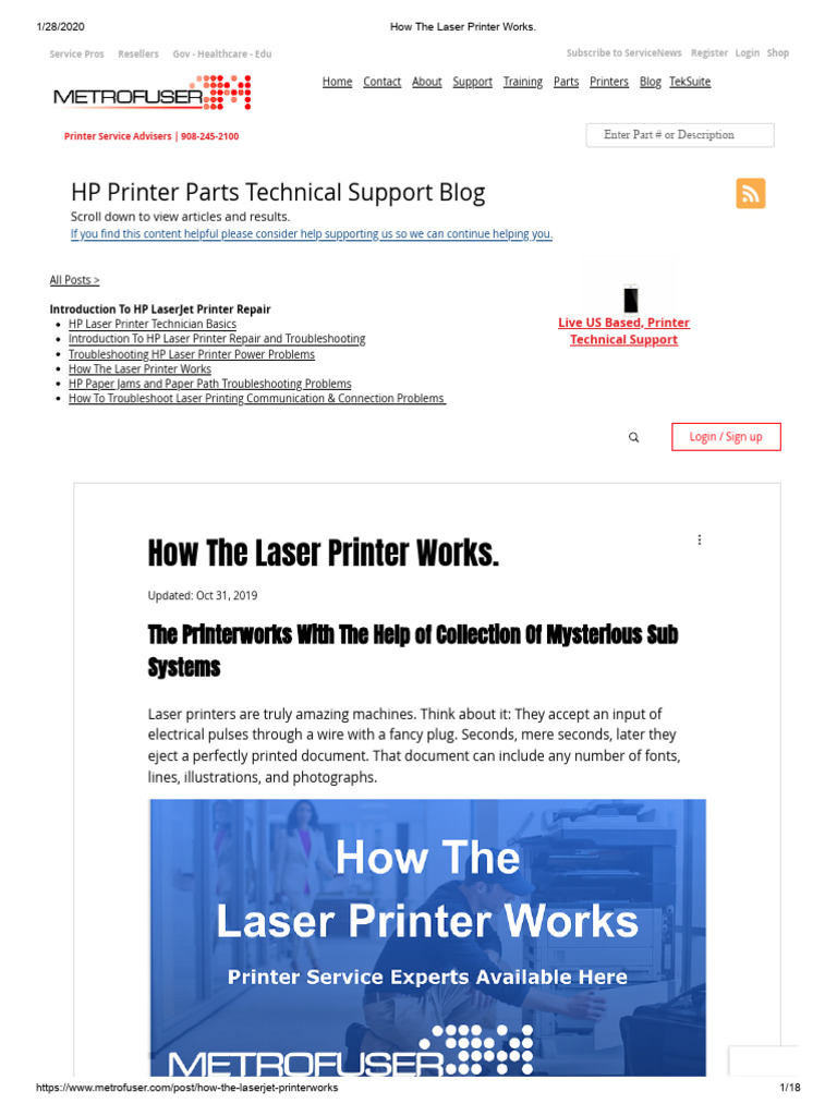 How Laser Printers Operate Explained | PDF | Photocopier | Printer (Computing)