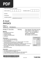 2024 Physics Paper 1 AQA GCSE Higher Tier | PDF | Student Assessment ...