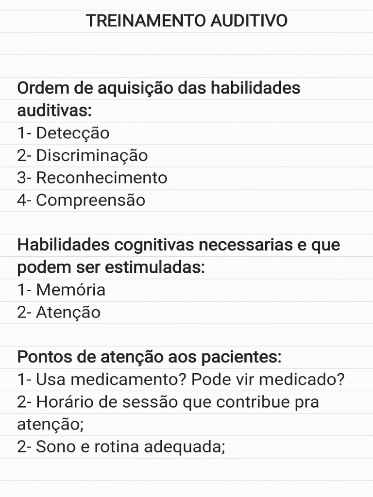 Treinamento Auditivo - Emanuelle Moreira | PDF