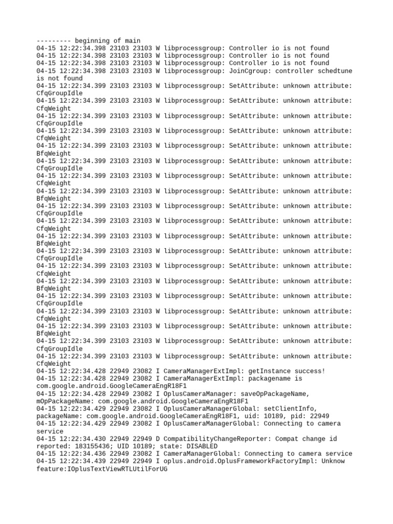 Log Cat 1744699954275 | PDF | Software | Computer Architecture