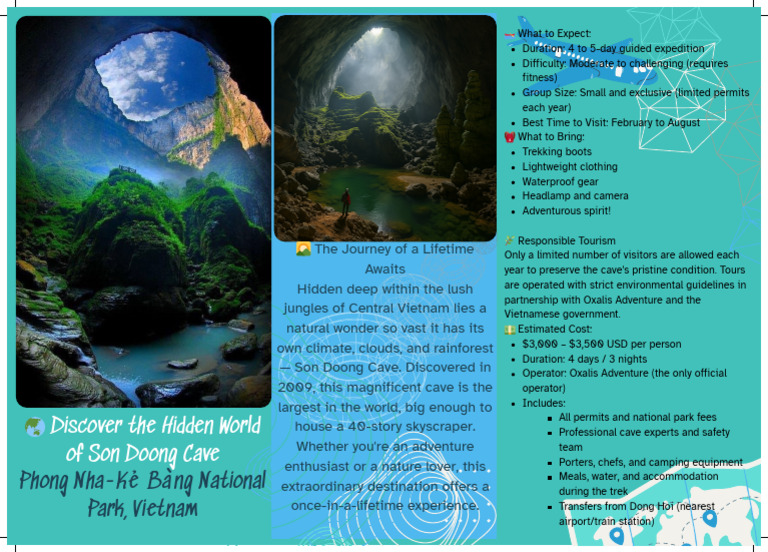 Blue and White Modern Travel Brochure | PDF