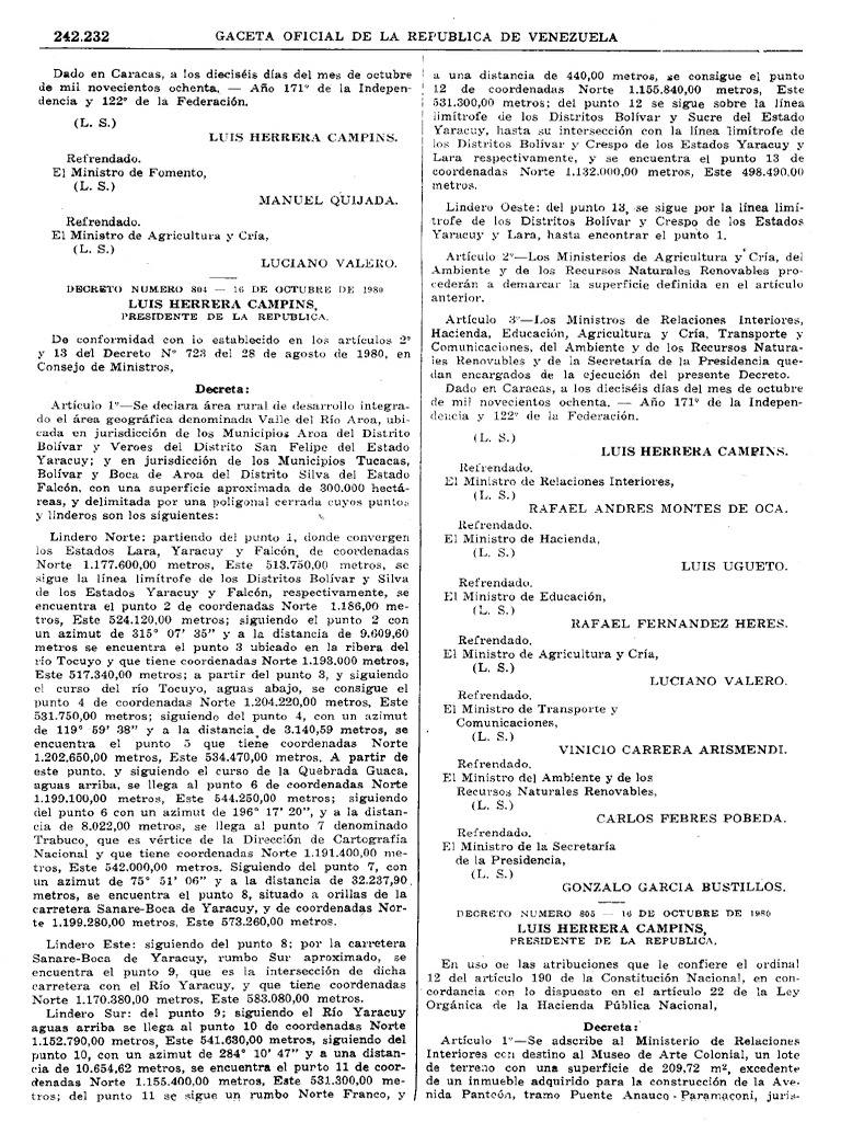 723 Área de Desarrollo Rural Agrícola Valle Del Río Aroa | PDF