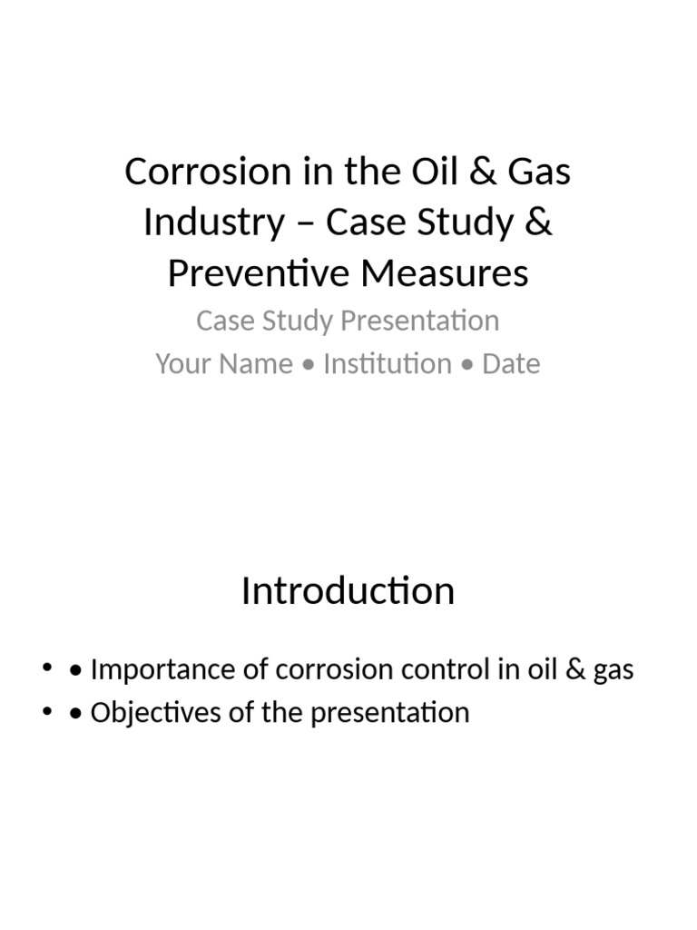 Corrosion Management in Oil & Gas | PDF | Corrosion | Industrial Processes