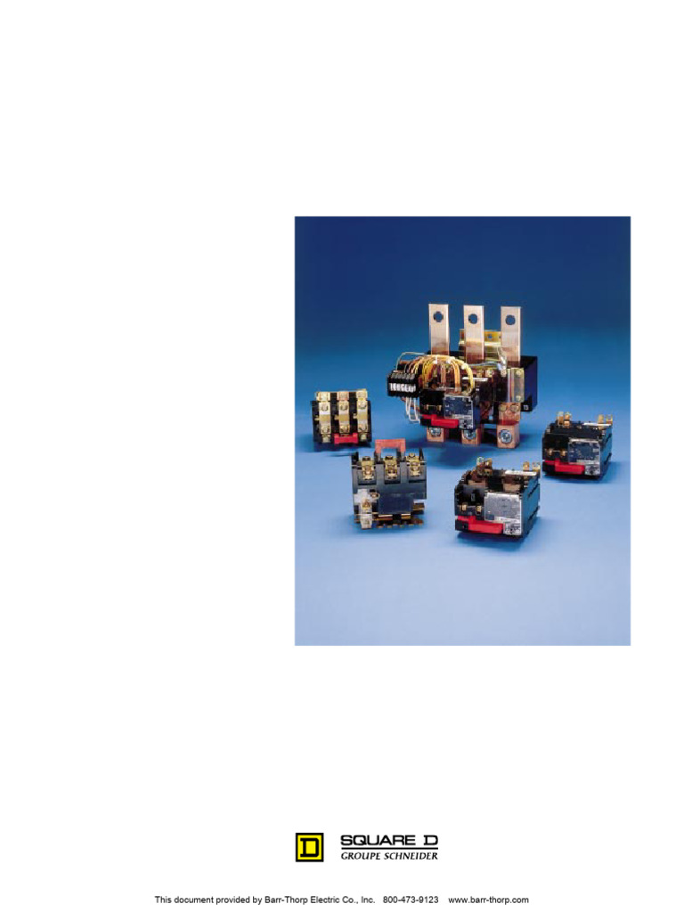 Schneider Electric Overload Relays Thermal Unit Selection Catalog ...