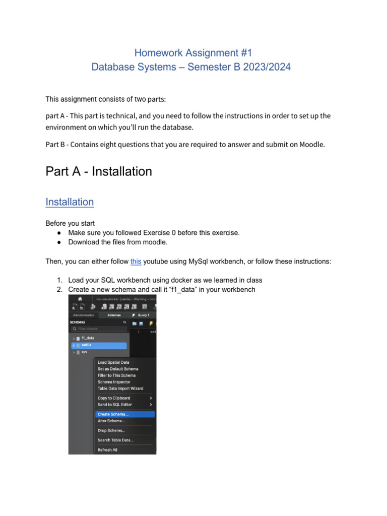 Dbs - Assignment1 - Semester B | PDF | Formula One | Databases