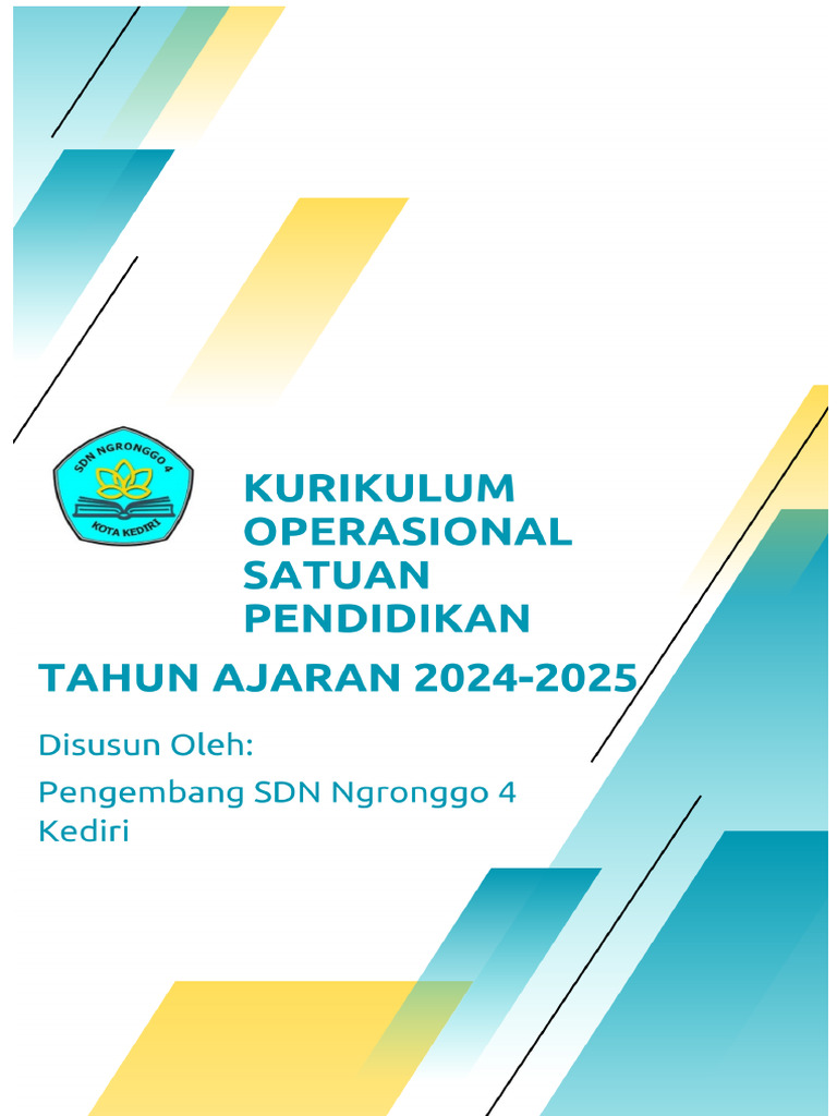 KSP SDN Ngronggo 4 2024 - 2025 Fix1 | PDF