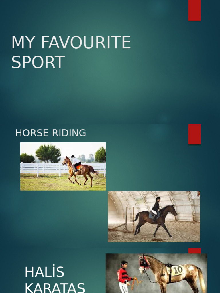 My Favourite Sport | PDF
