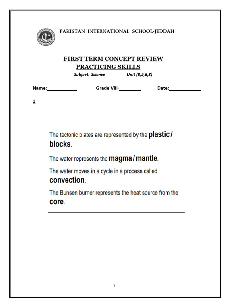 Unit 3, 5,6,8 Review Pack Key | PDF | Photovoltaics | Solar Energy