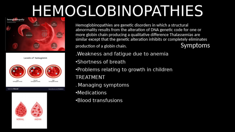 Understanding Hemoglobinopathies and Treatment | PDF
