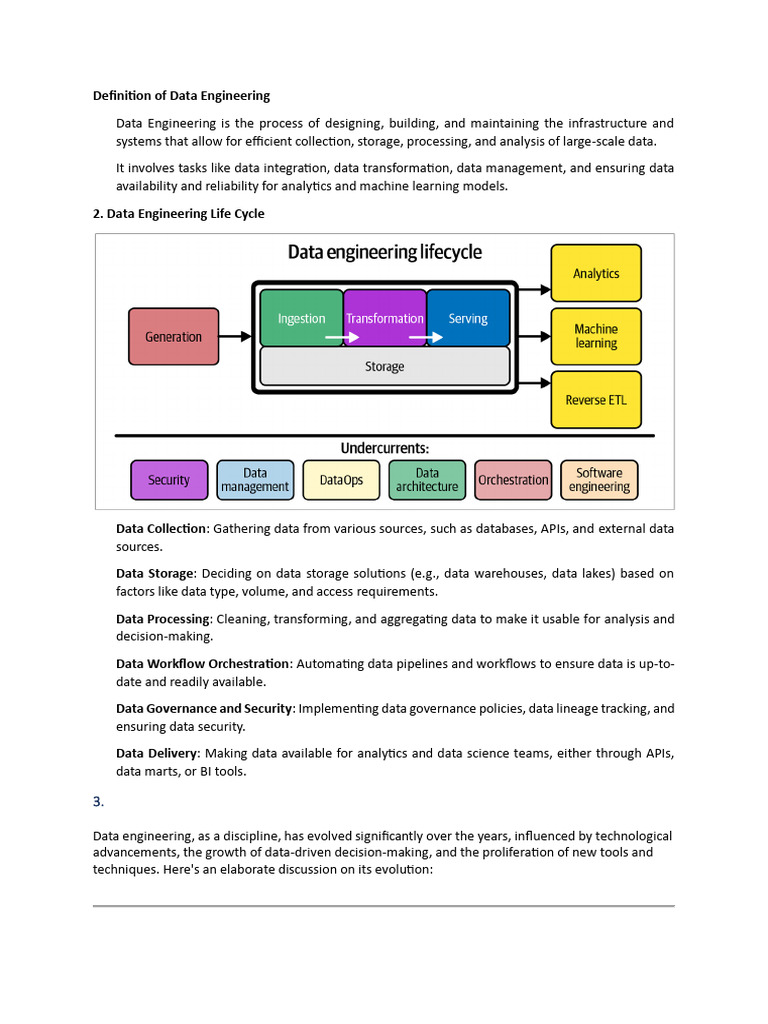 Data Engineering UNIT-1 | PDF | Data Science | Big Data