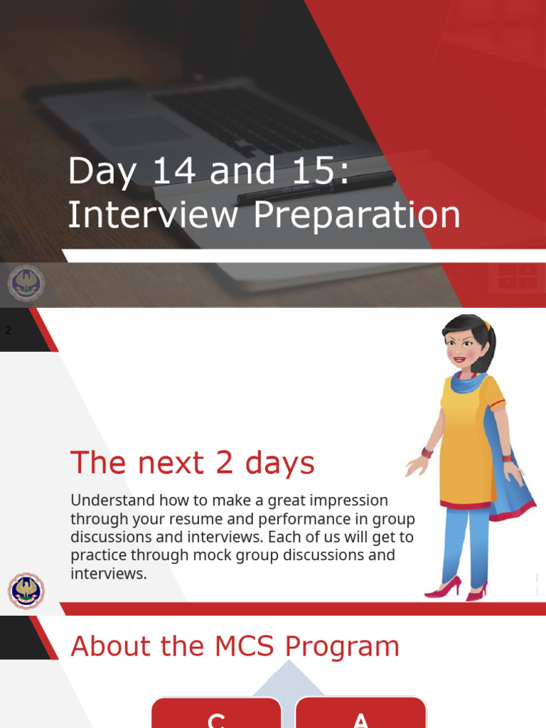 MCS - Day 14 - Interview Preparation - FINAL | PDF | Résumé | Internal ...