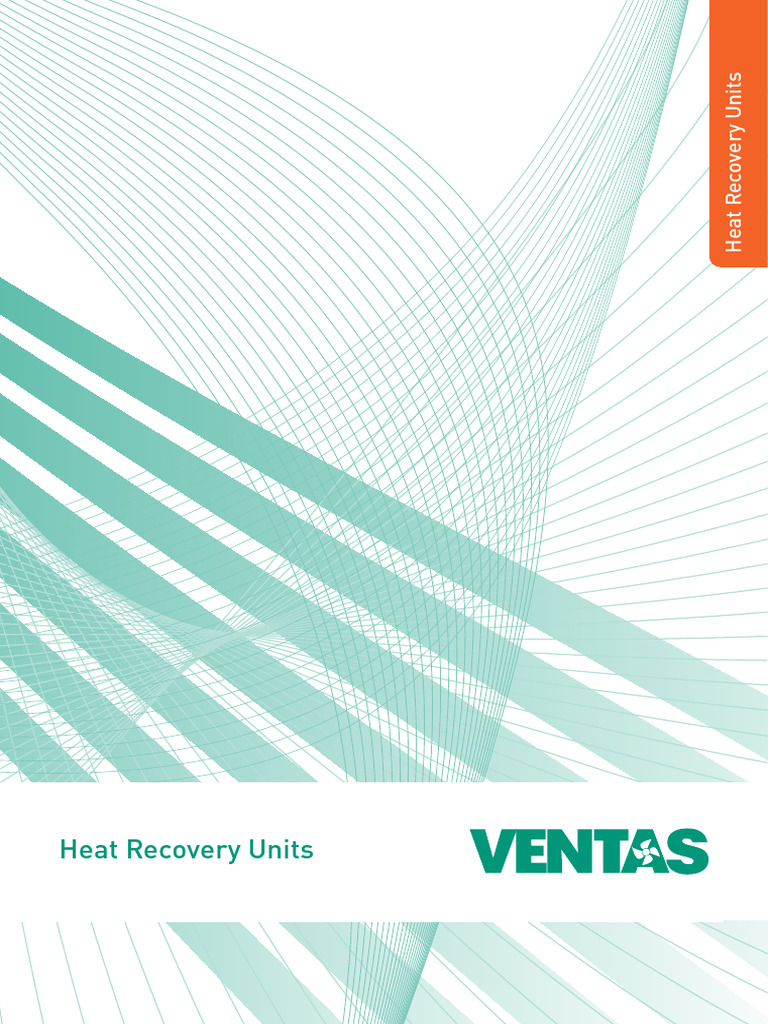 VENTAS VHRV Heat Recovery Units Overview | PDF | Heat Exchanger | Power ...