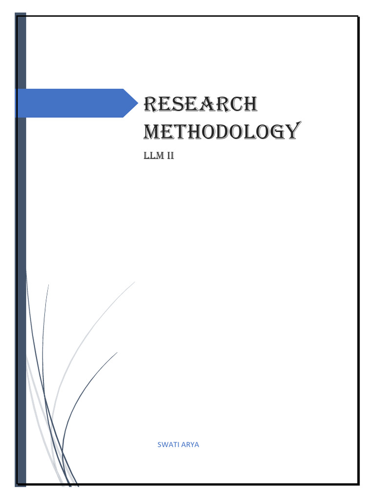 Research Methodology | PDF | Methodology | Scientific Method