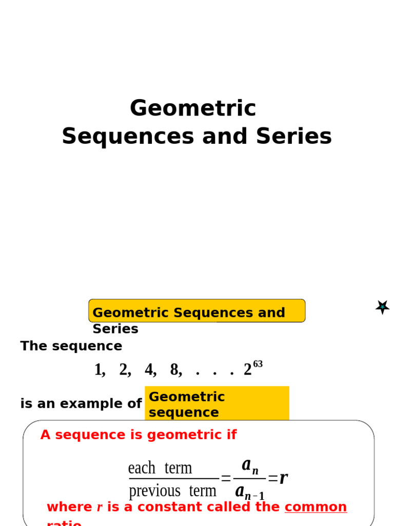 Geometric+sequences+and+series | PDF | Compound Interest | Interest