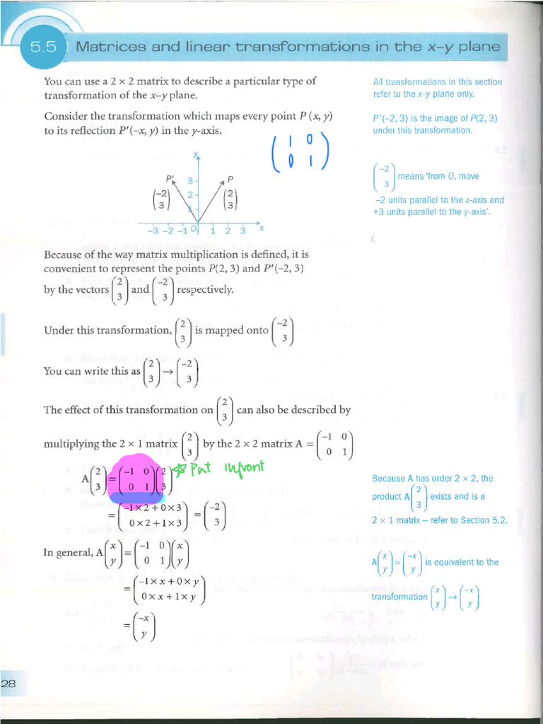 3. Matrix Transformations Combine | PDF