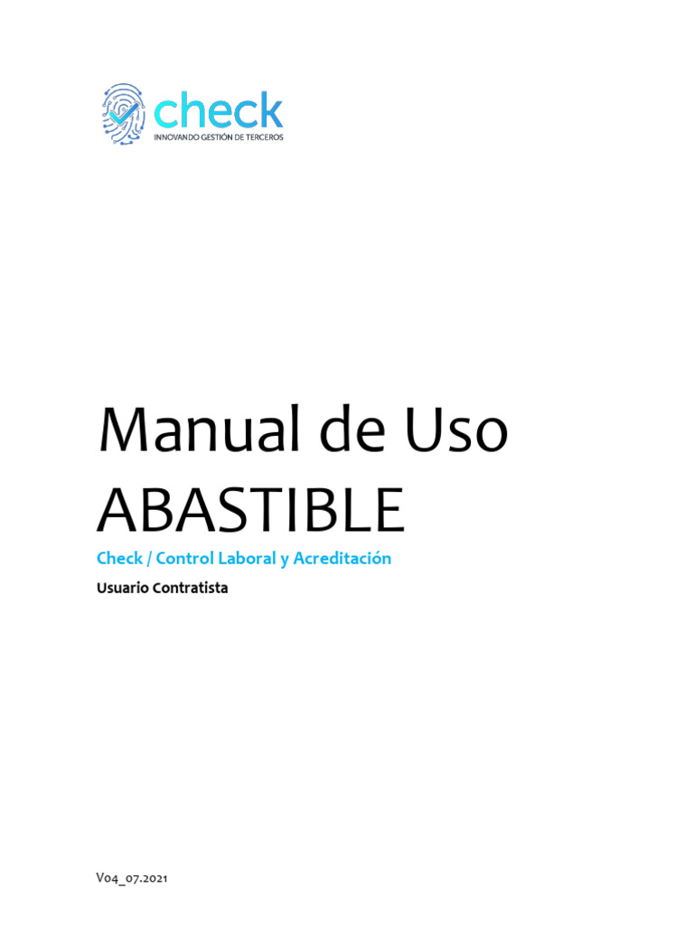 Manual de Uso Sistema ABT 27.07.21 | PDF | Archivo de computadora ...