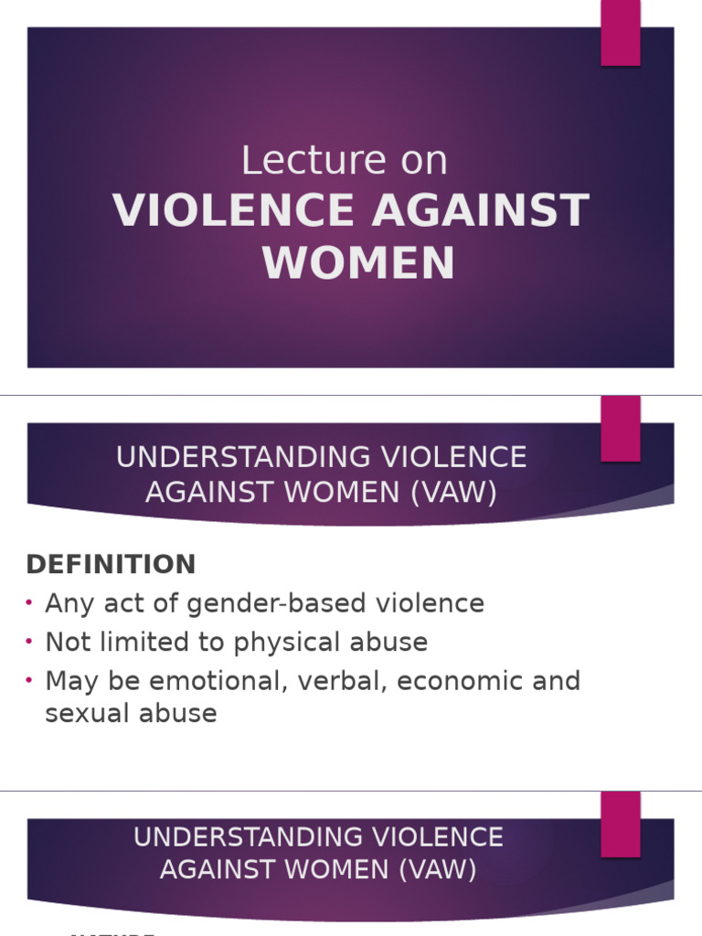 VAWC 2024 Ate Doc - 104239 | PDF | Domestic Violence | Rape