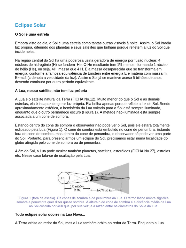 Eclipse Solar | PDF | Eclipse | Lua