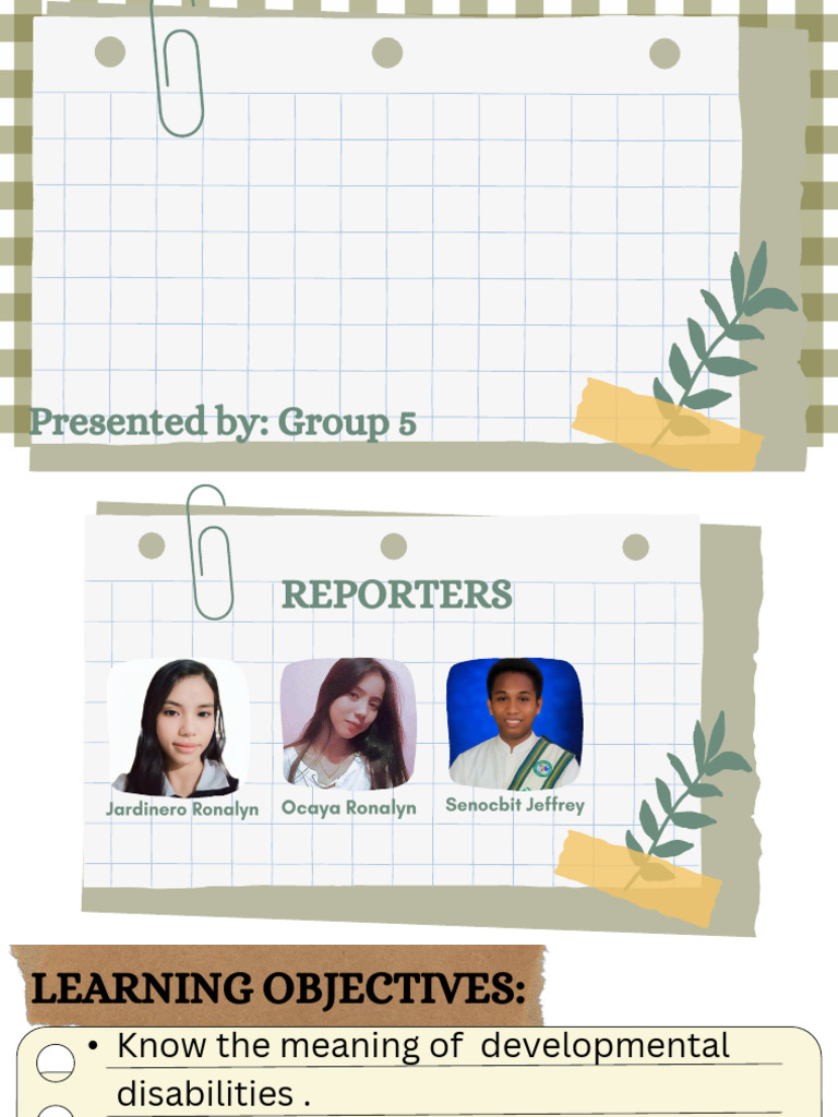 Week 4 - Biological Causes of Developmental Disabilities | PDF | Autism ...