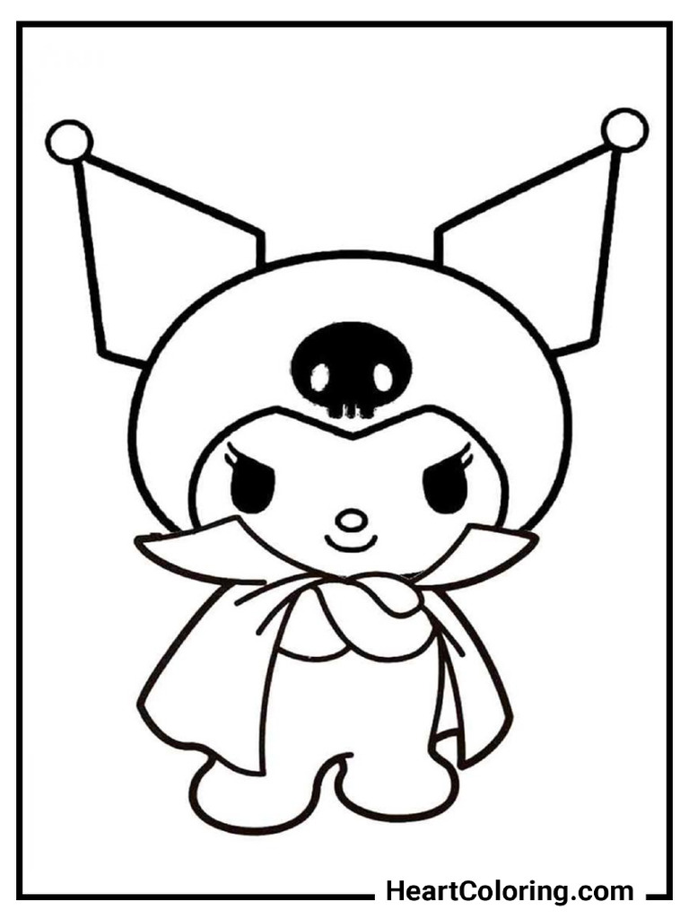 194 Kuromi Coloring Pages | PDF