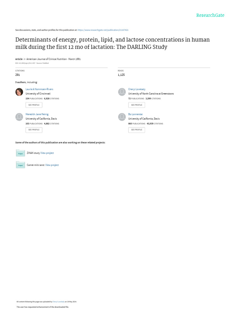 457 Full | PDF | Breast Milk | Breastfeeding