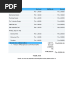 Recommended Rate of Charges of Practicing Master Plumber Nampap | PDF ...