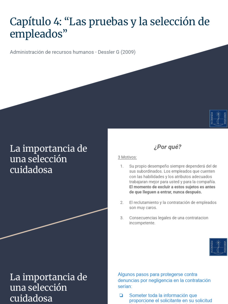 Selección Cuidadosa de Empleados | PDF