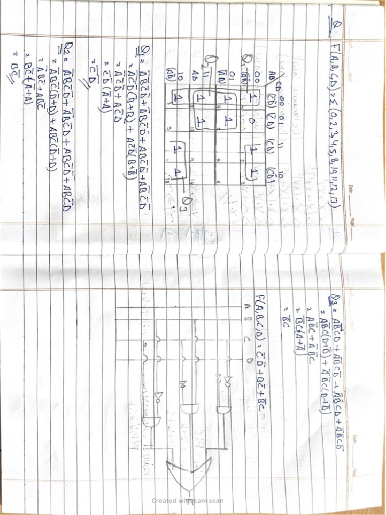 K-Map Questions | PDF