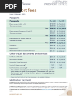 Passport Fee Challan Form Guide | PDF