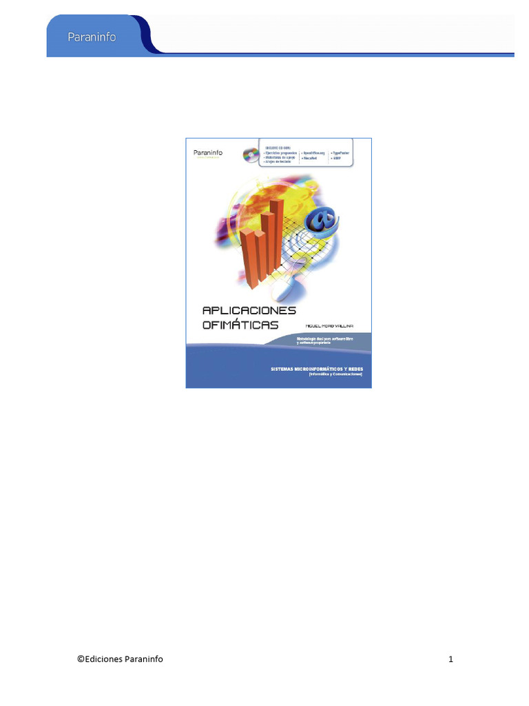 Solucionario Aplicaciones Ofimaticas | PDF | Software libre | Sistema operativo