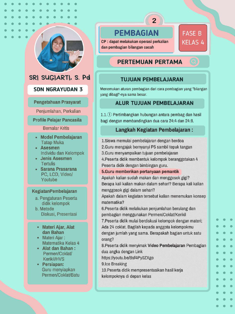 cntoh modul mtk | PDF