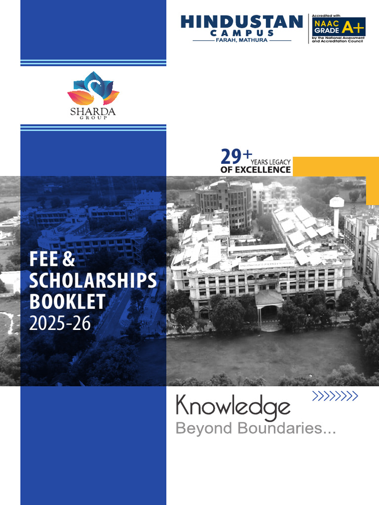 Fee Scholarships Booklet 2025 26 | PDF | Academic Degree | Qualifications
