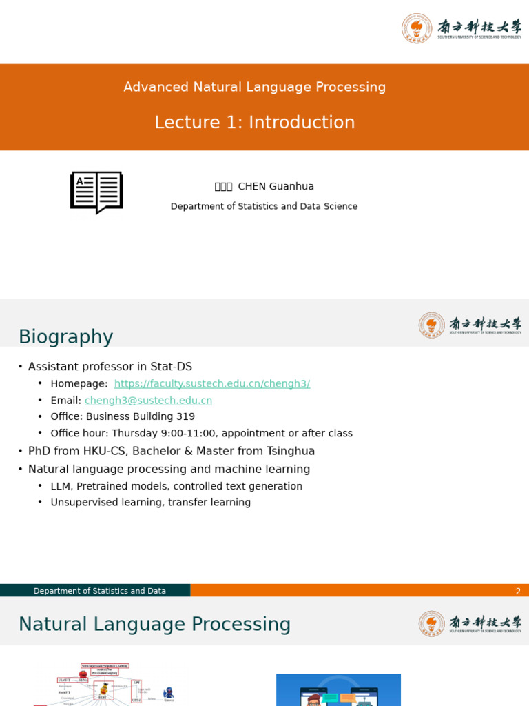 Lecture01-Introduction | PDF | Word | Linguistics