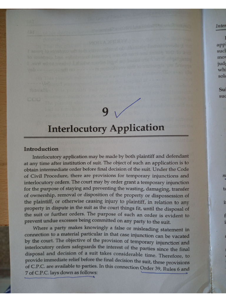 Interlocutory Applications | PDF