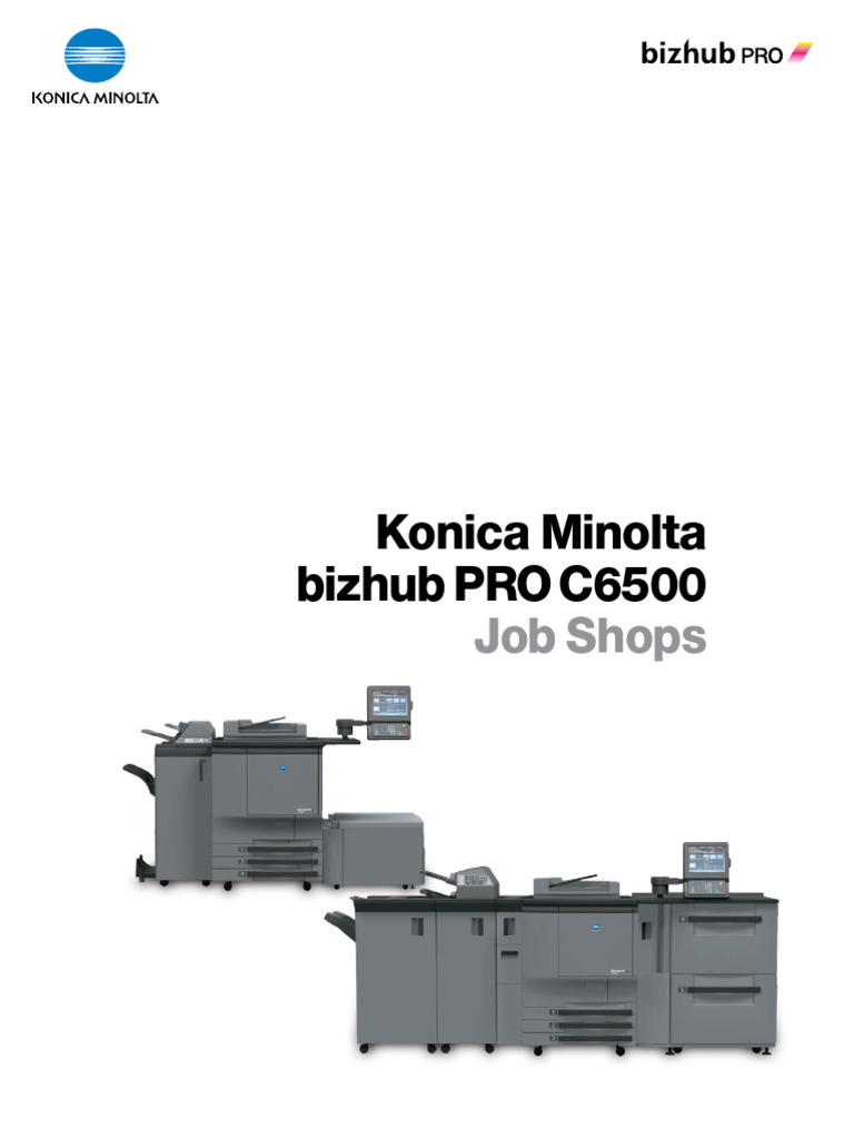 Bizhub PRO C6500 Job Shops V1 | PDF | Directory (Computing) | File Transfer Protocol