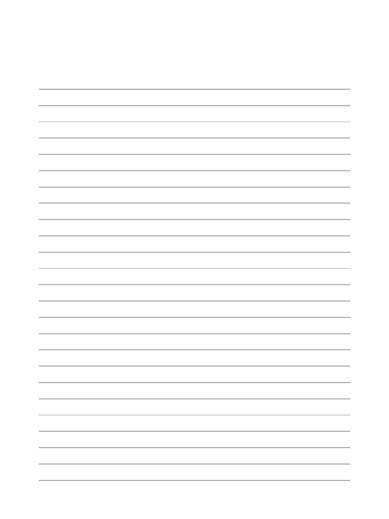 White Black Minimalist Notes Page Planner | PDF