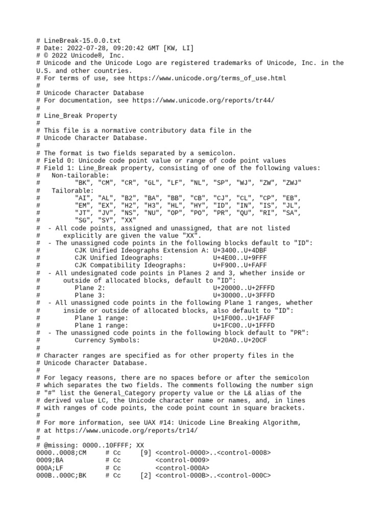 Line Break | PDF | Greek Alphabet | Orthography