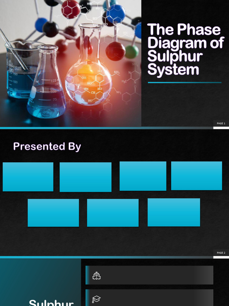 Sulphur System Phase Diagram Explained | PDF | Phase (Matter) | Phase ...