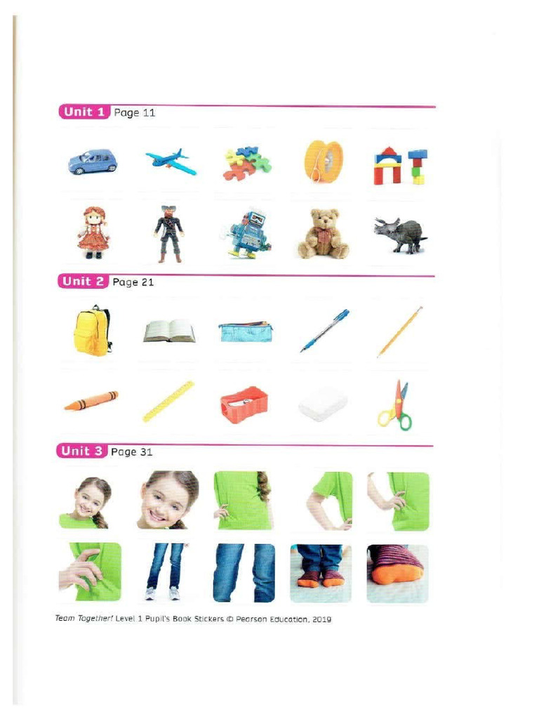 Team Together 1 - Stickers | PDF