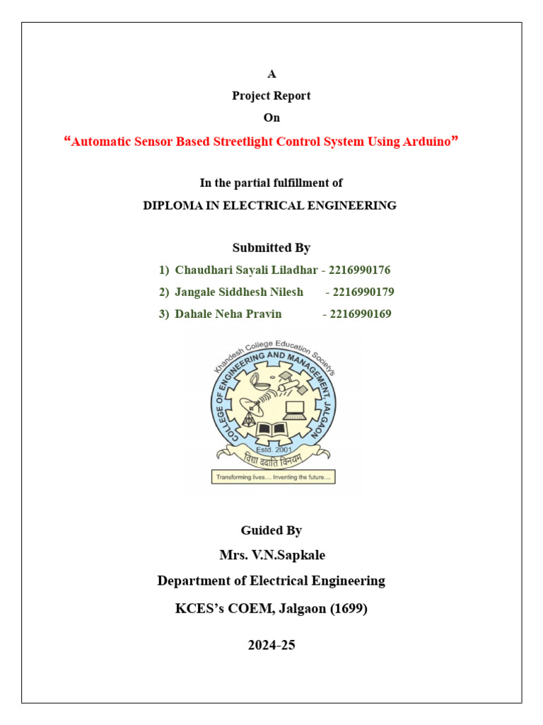 Final Year Project Report | PDF | Capacitor | Resistor