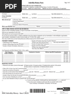 Ob History Form Sss | PDF | Childbirth | Pregnancy