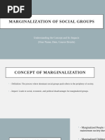 Marginalized Sector in The Philippines | PDF